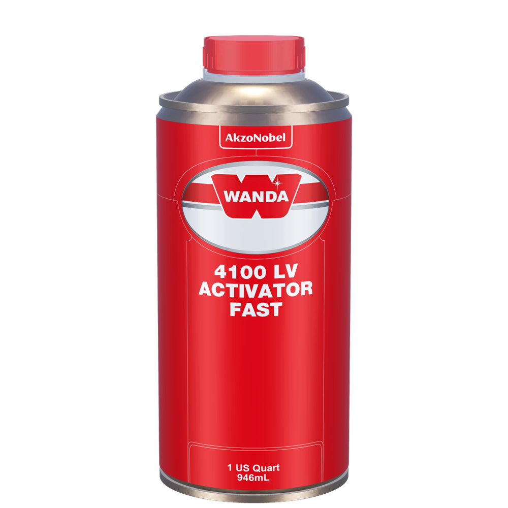 Genesis Auto Body Supply - Wanda 4100 LV Activator Fast Quart - 585281