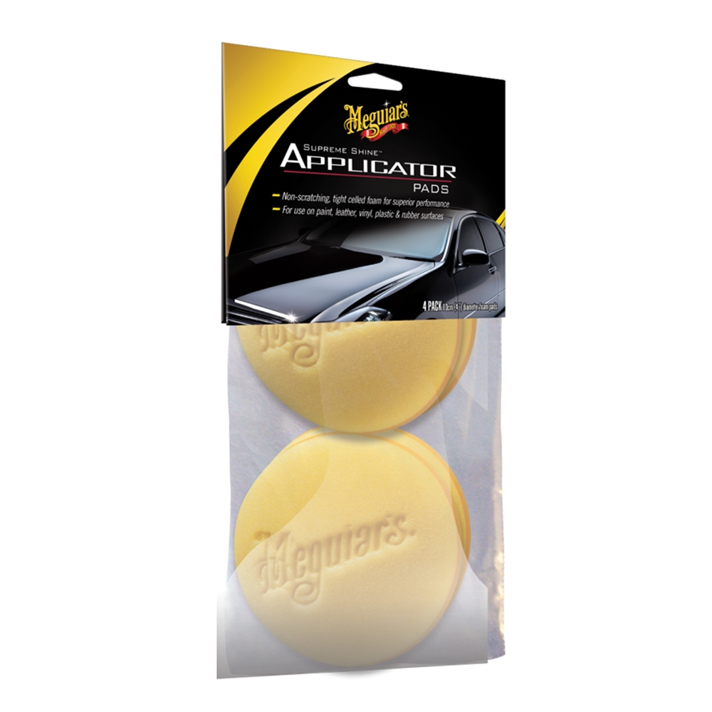 Meguiar's Foam Applicator Pads (4 pack) - W0004 Meguiar's Foam Applicator Pads (4 pack) - W0004