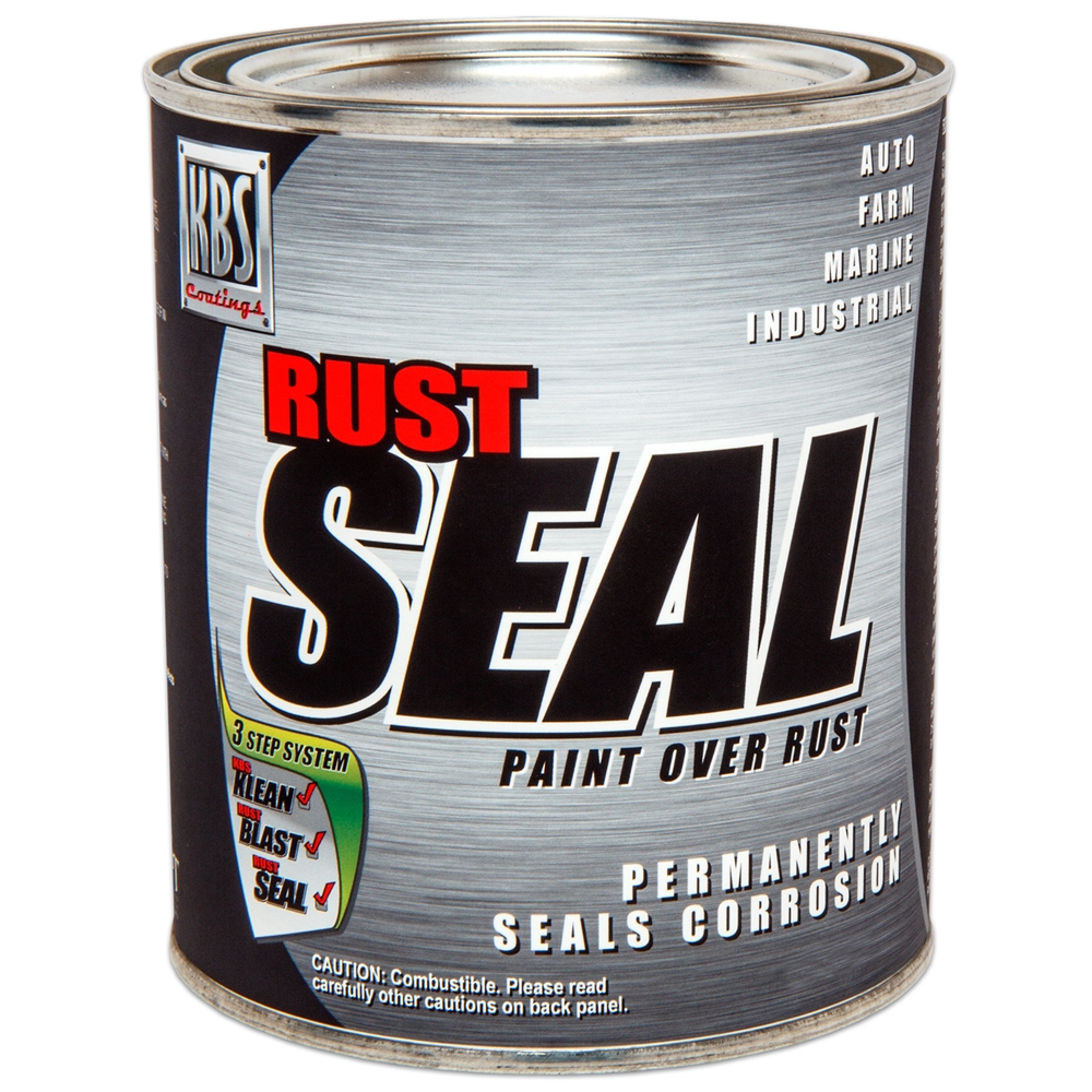 KBS Coatings RUSTSEAL Rust Preventative Coating Gloss Black Gallon - 4501