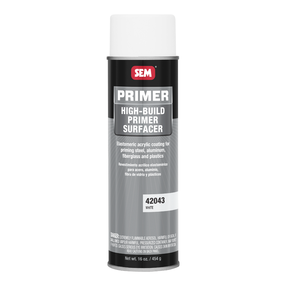 Genesis Auto Body Supply - SEM High-Build Primer Surfacer White 16 Oz ...