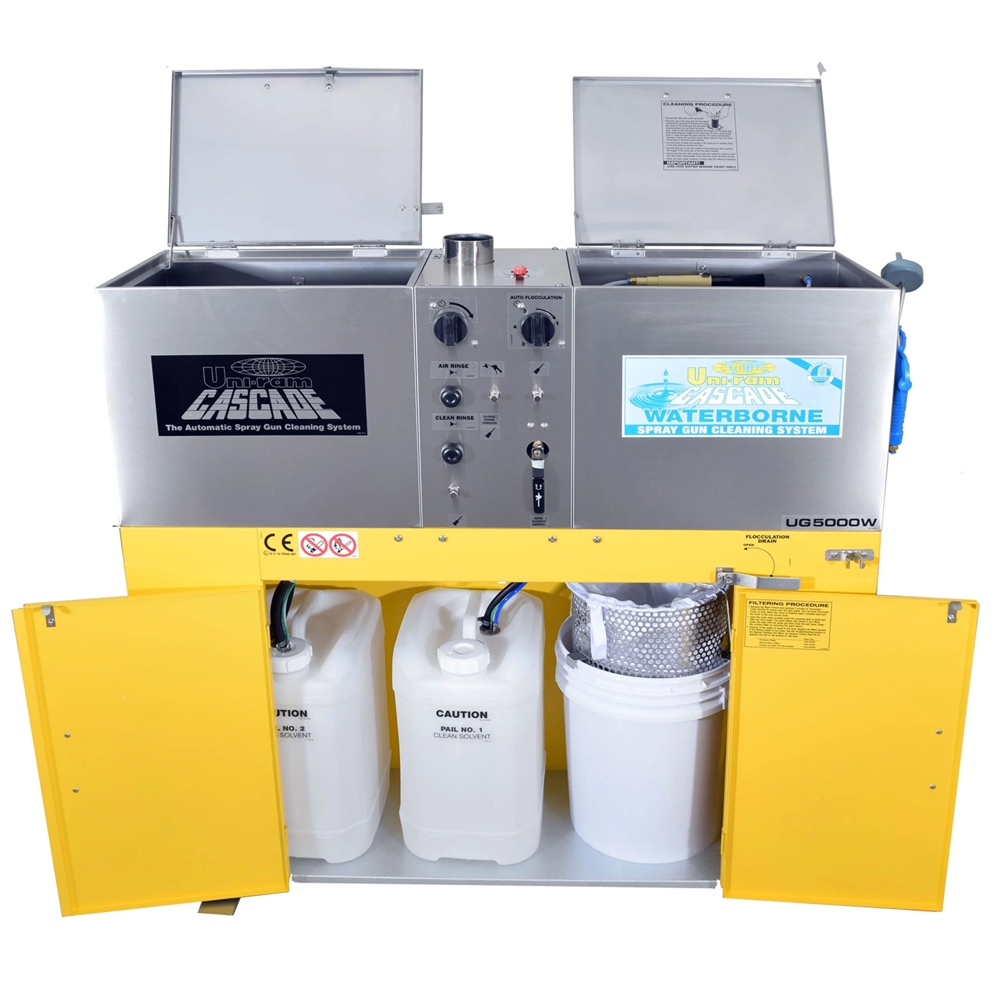 Genesis Auto Body Supply - Uni-Ram Automatic Dual Tank Water Spray Gun ...