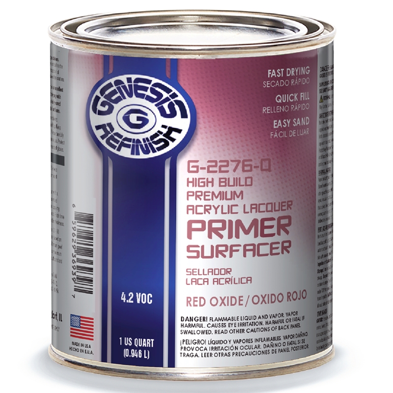 Genesis Auto Body Supply - Genesis Refinish High Build Premium Red ...